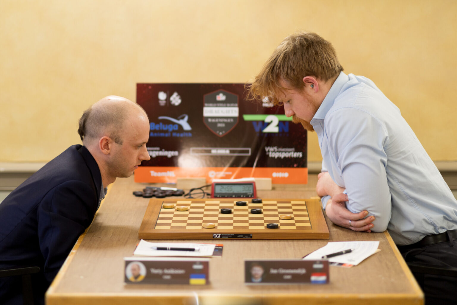 WK Dammen 2024 Wageningen World Title Match Draughts